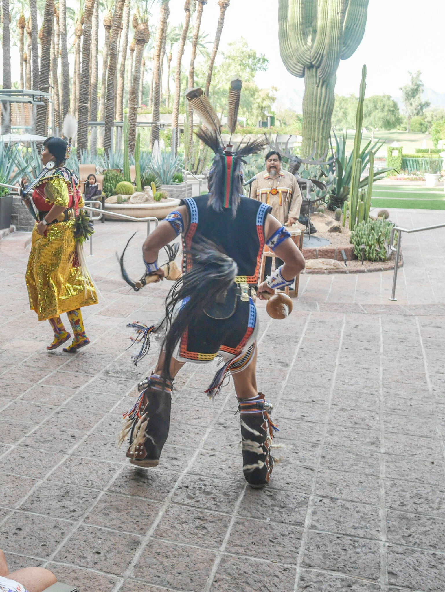 Scottsdale Hyatt Regency hosts NATIVE TRAILS dancers