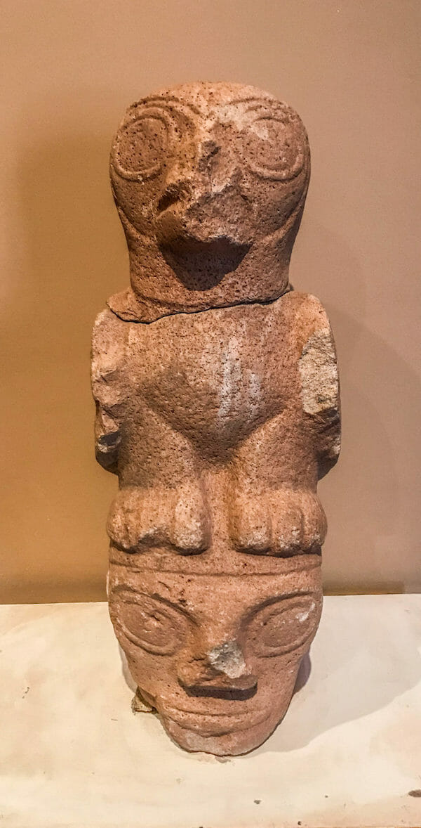 Pukara PERU, known for good luck bulls and home to pre-Inca museum