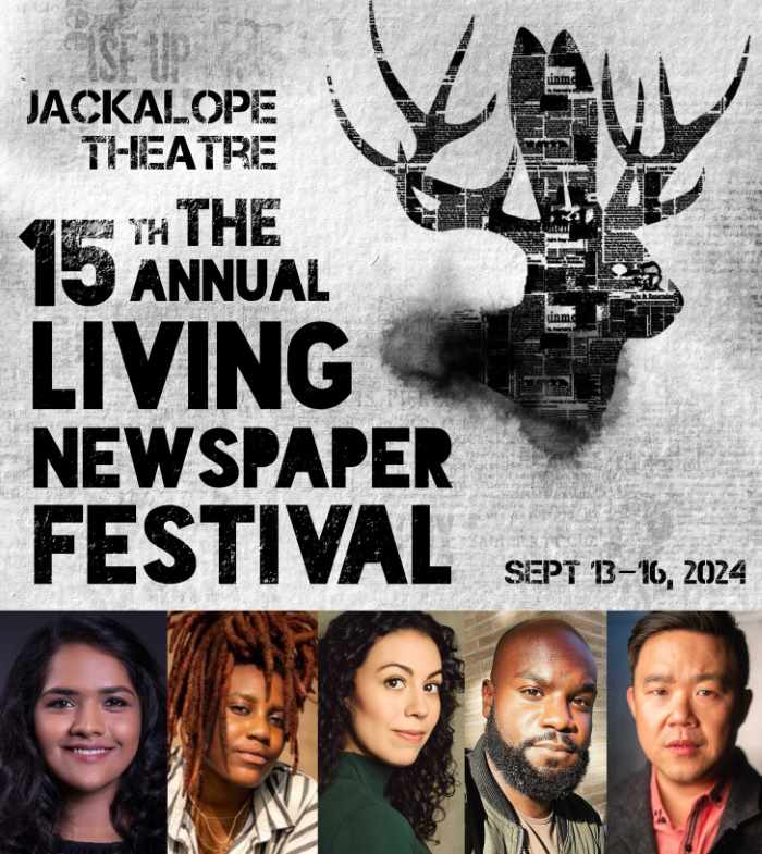 Jackalope Theatre 15th Annual LIVING NEWSPAPER FESTIVAL