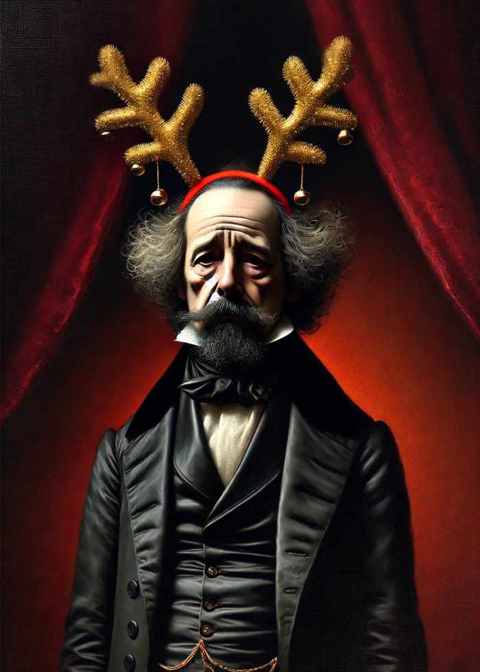 Den Theater Presents Charles Dickens Begrudgingly Performs